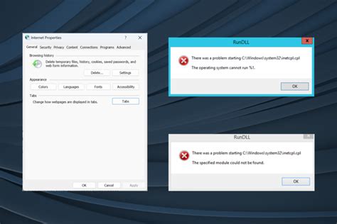 What Is Inetcpl Cpl And How To Fix Its Errors