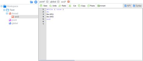 Scripting — Dobot Cr Series Documentation