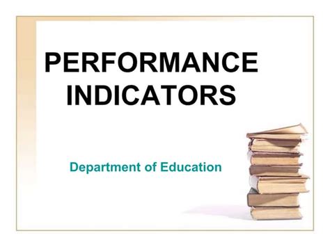 Performance Indicators Definition Of Terms And Formula Pdf