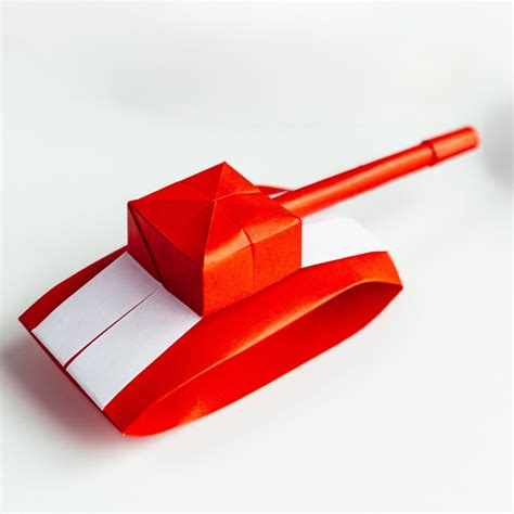 How To Fold An Origami Tank Origami Ok