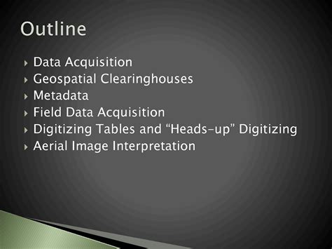 Solution Gis Lecture Notes 4 Data Acquisition Gps And Aerial Image