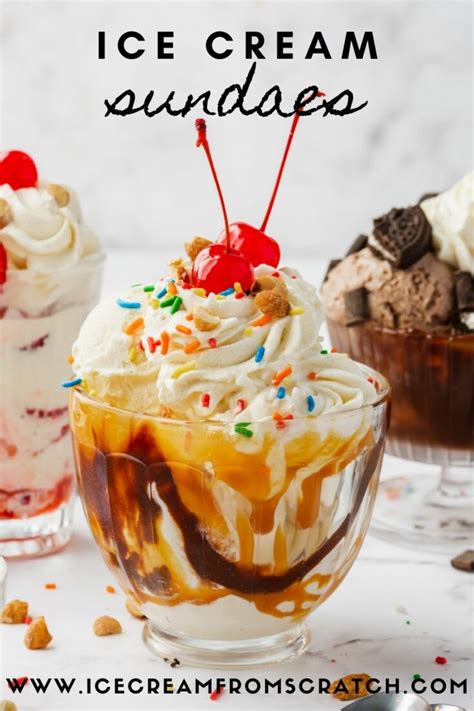 Ice Cream Sundae Ice Cream Sundae Bar