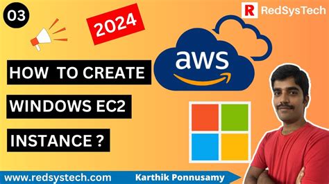 03 how to create windows aws ec2 instance create windows aws ec2 instance [2024] redsystech