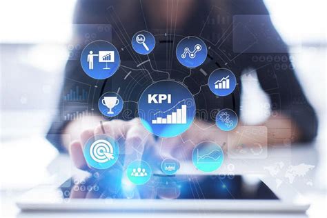 KPI Key Performance Indicator Business And Technology Concept Stock Illustration