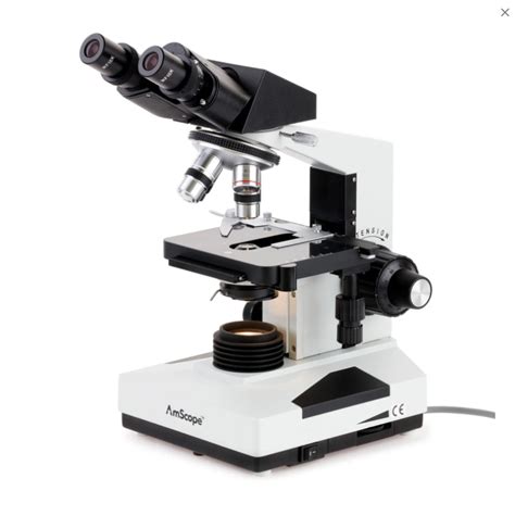 Amscope 40x 1600x Binocular Led Compound Microscope Microscope Central