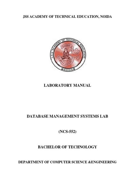 Dbms Lab File Final Pdf Plsql Data Management