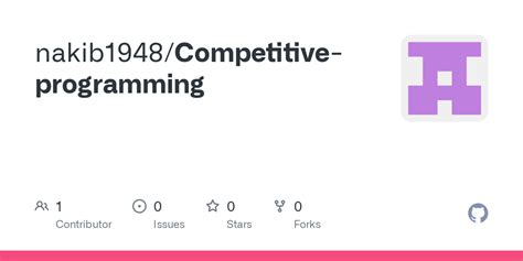 Github Nakib Competitive Programming