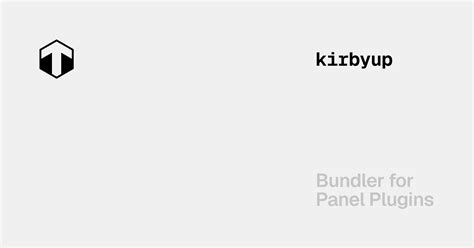 Getting Started Kirbyup