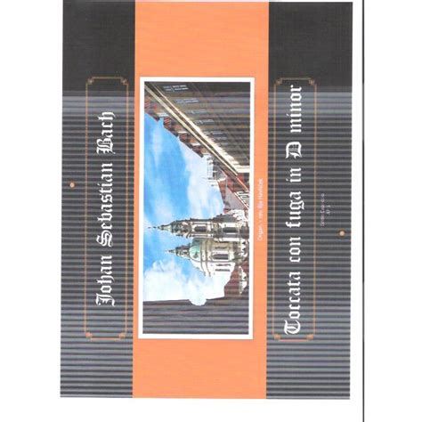 Bach J S Toccata Con Fuga In D Minor Václav Bícha Noty Cz