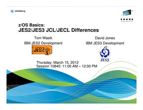 Zos Mainframe Jes2 Jes3 Jcl Jecl Differences Pdf