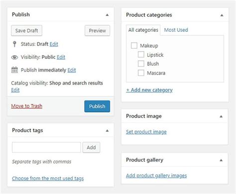 Как добавить товары в Woocommerce