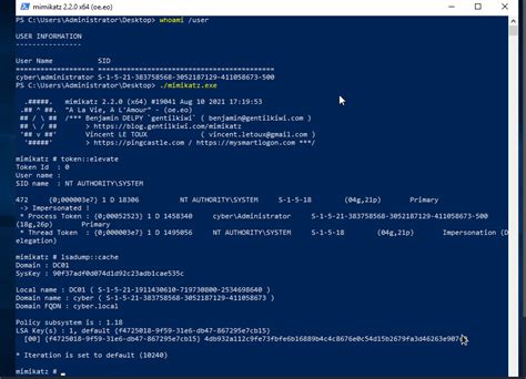 Cached Domain Credentials Cyberkhalid