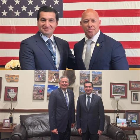Гаджиев провёл переговоры с конгрессменом и сенатором США о будущем отношений Minval Politika