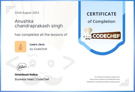 Anushka Singh On Linkedin Codechef Javaprogramming Codingmastery