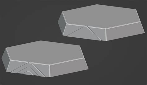 Hex Base With Arrow Patterns For Battletech Etc By Mikelab Download Free Stl Model