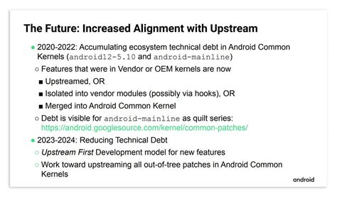 Android Shifting To Upstream First Model For New Linux Kernel Features