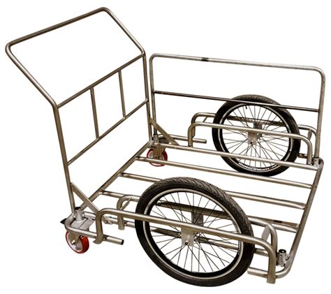Monordik PUSH CART Stainless Steel For Street Food Push Cart