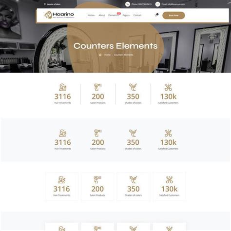 Haarino Barber And Salon Html Template