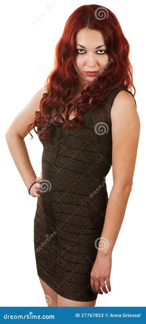 Frowning Pretty Lady Stock Image Image Of Attractive 27767853