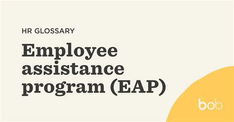 What Is An Employee Assistance Program Eap Hibob