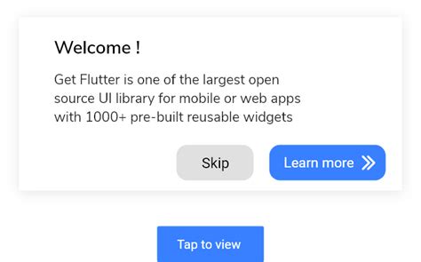 Alert Box Flutter