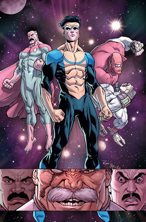 Allen The Alien Invincible And Omni Man Vs Nova Prime Battles Comic Vine