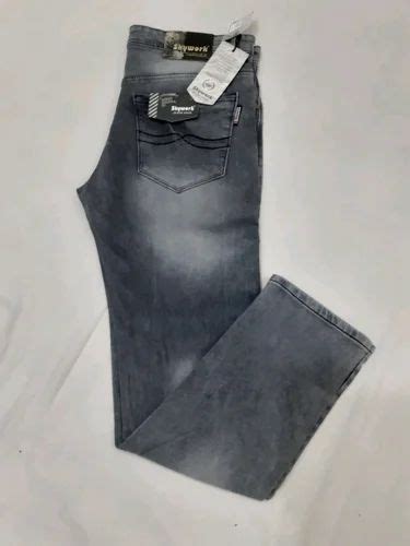 Regular Fit Skywork Men Grey Faded Jeans At Rs 475 Piece In New Delhi ID 2850675487630
