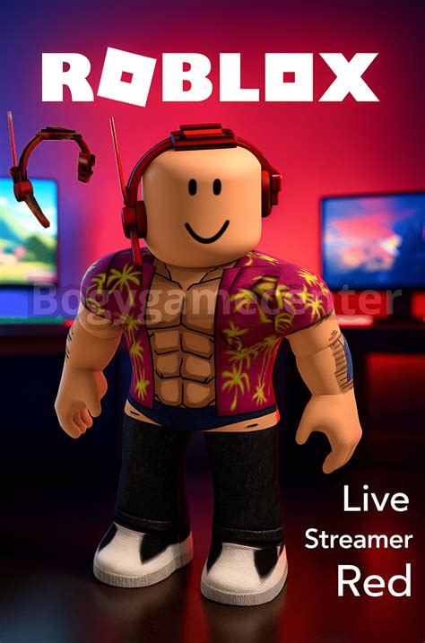 Roblox Live Streamer Red Hat Normal Rated Series 4 Bloxtuber Toy