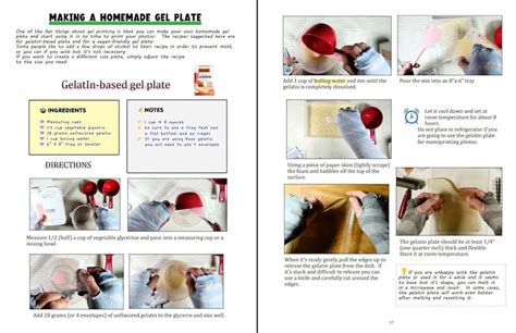 Gelli Print Your Photos Ebook By Nitsa Malik 76 Pages Tutorial