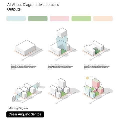 Architectural Massing Diagrams Masterplan Diagram Architecture