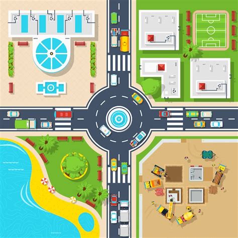 Imágenes De Ciudad Vista Desde Arriba Descarga Gratuita En Freepik