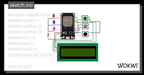 1234 Wokwi Esp32 Stm32 Arduino Simulator