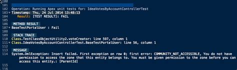Apex Creating Idea Votes From Portal User In Test Code Dml Exception