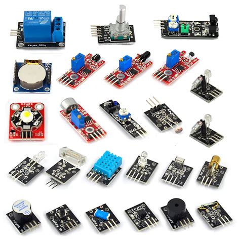 Keyes Sensor Suite 24 Entry Level Sensor For Arduino In Home Automation Kits From Consumer