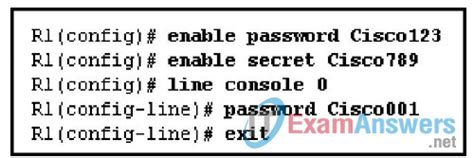 Refer To The Exhibit A Network Administrator Accesses Router R1 From The Console Port To