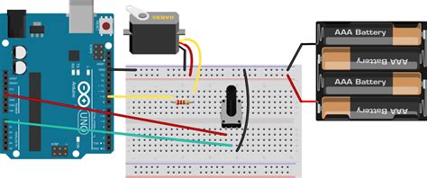 Nevits Blog Potansiyometre Ile Servo Motor Kontrolu
