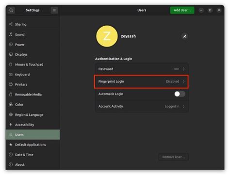 How To Enable Fingerprint Login On A Laptop Running Ubuntu