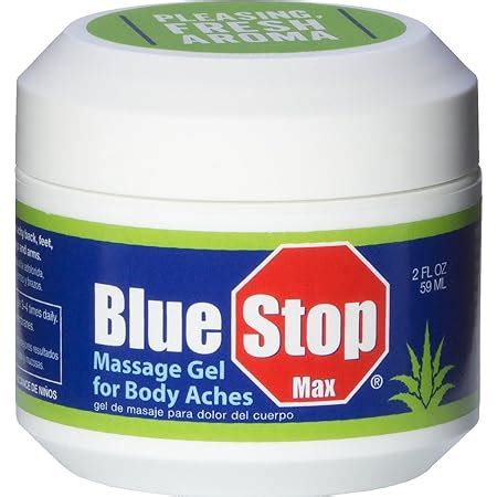 Blue Stop Max Muscle And Joint Relief Gel Fast Acting Sore