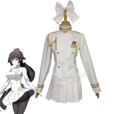 New Game Azur Lane Takao Cosplay Costume Female Sexy Dress Halloween