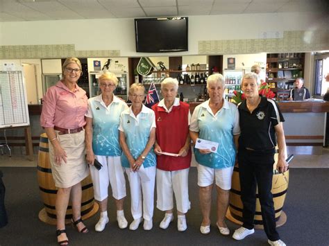 Ladies ‘international Day Invitation Fours Friday 3rd March 2023 Tanunda Bowling Club