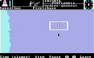 Screenshot Of The Ancient Art Of War At Sea Dos 1987 Mobygames