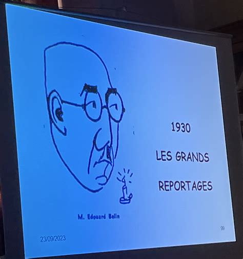 Samedi 23 Septembre 2023 Maurice Coussement A Donné Une Conférence Sur Édouard Belin Salsa