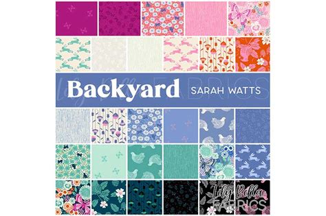 Ruby Star Backyard Moda Layer Cake Berry Quilt Co