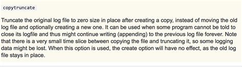 日志切割 Logrotate 之 Copytruncate 茶歇驿站 Gopher Opensource Fans 成长之路有我相伴。