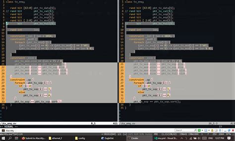 Alacritty With Vim Selection With Mouse Selects Whole Window Ralacritty