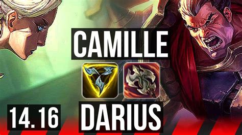 Camille Vs Darius Top 69 Winrate 6 Solo Kills 1322 Legendary