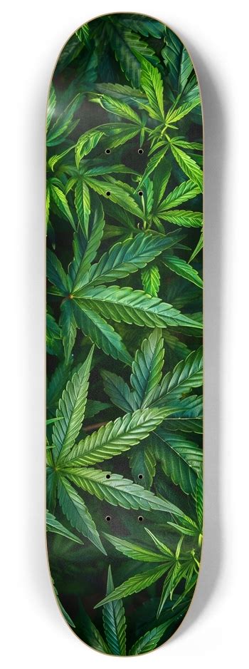 Cannabis Jungle 8 Inch Skateboard Deck By Creeds
