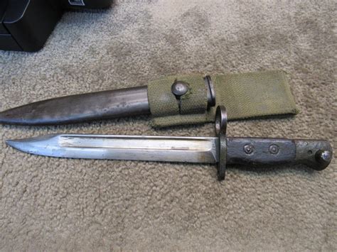 Original British Ww2 Enfield Jungle Carbine Bayonet Mk 5 No 1 W