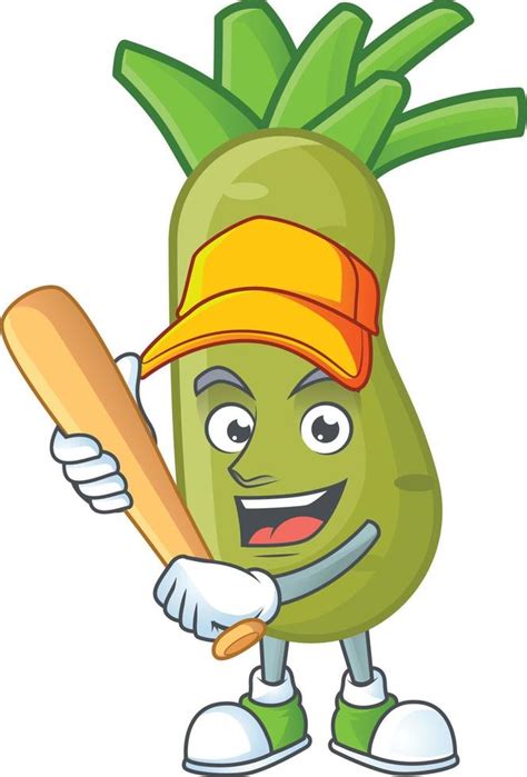 Wasabi Cartoon Character 19830212 Vector Art At Vecteezy