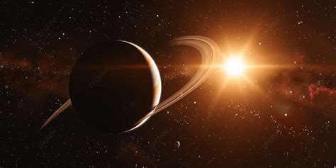 우주의 경이로움을 포착하는 고리와 빛나는 고리가 있는 웅장한 행성 고리가 있는 행성 우주 우주 반지 배경 일러스트 및 사진 무료 다운로드 Pngtree